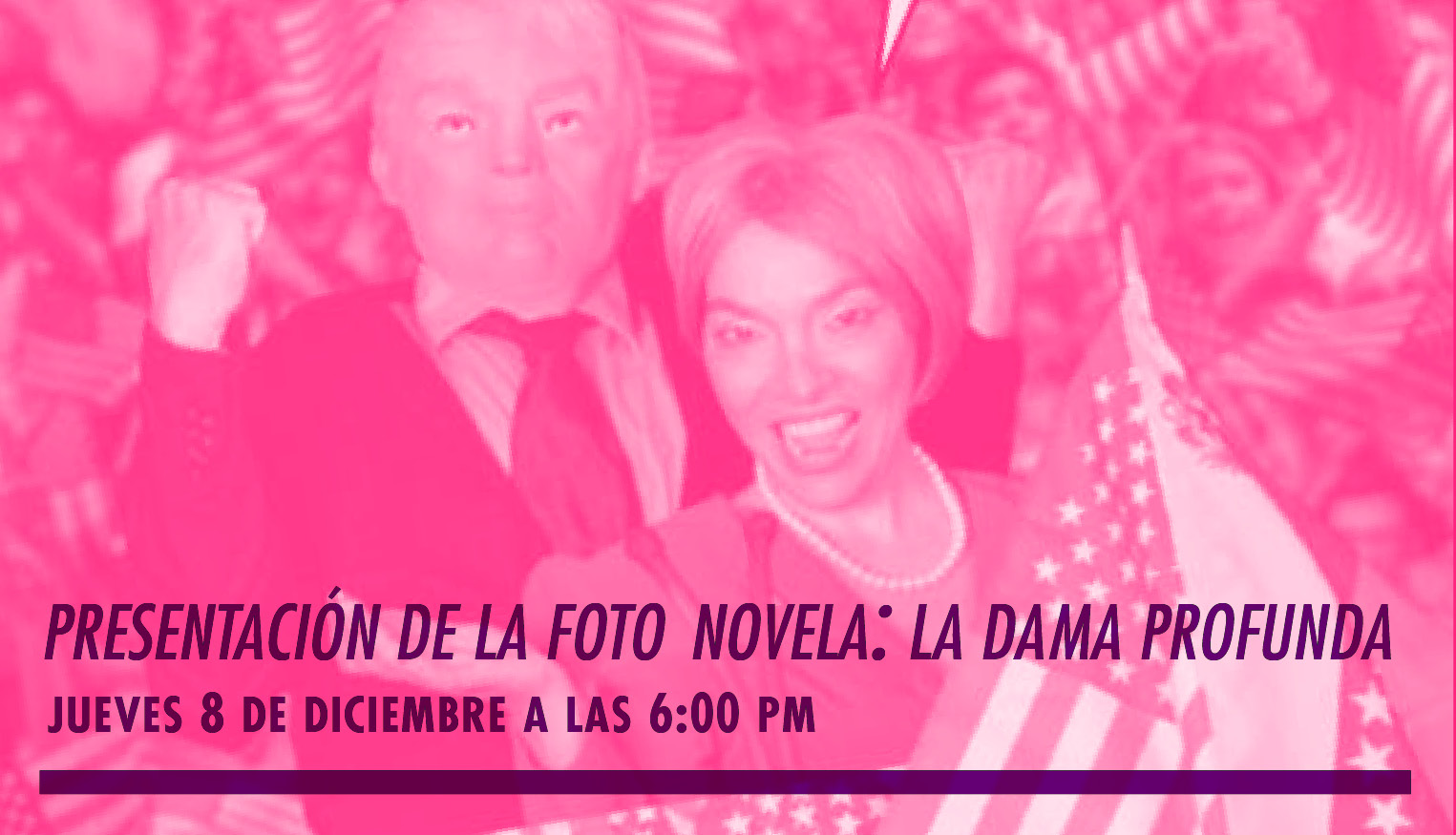 Presentación de la foto novela: La Dama Profunda de Deborah Castillo ...